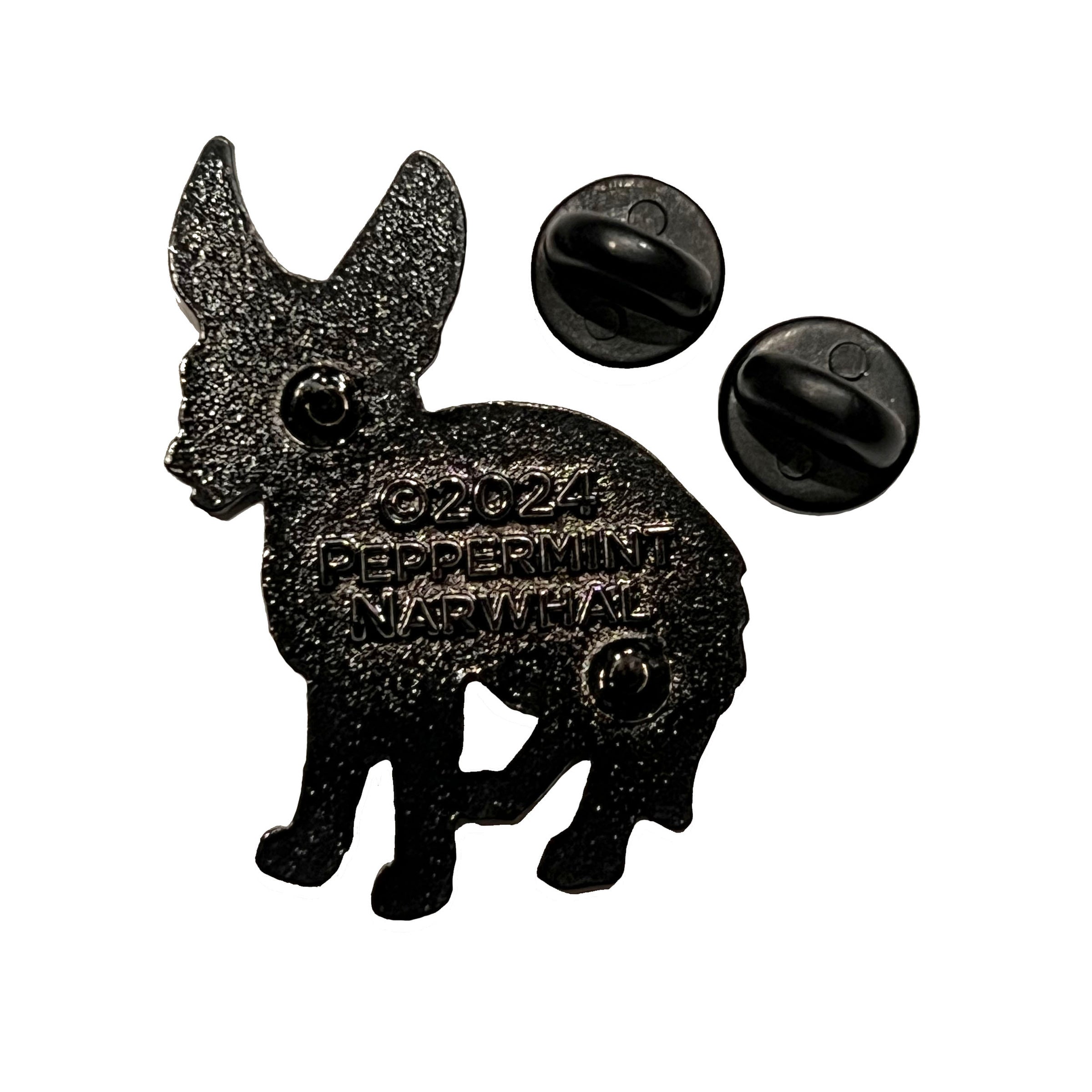 Fennec Fox enamel pin | Peppermint Narwhal - Conservation Through ...