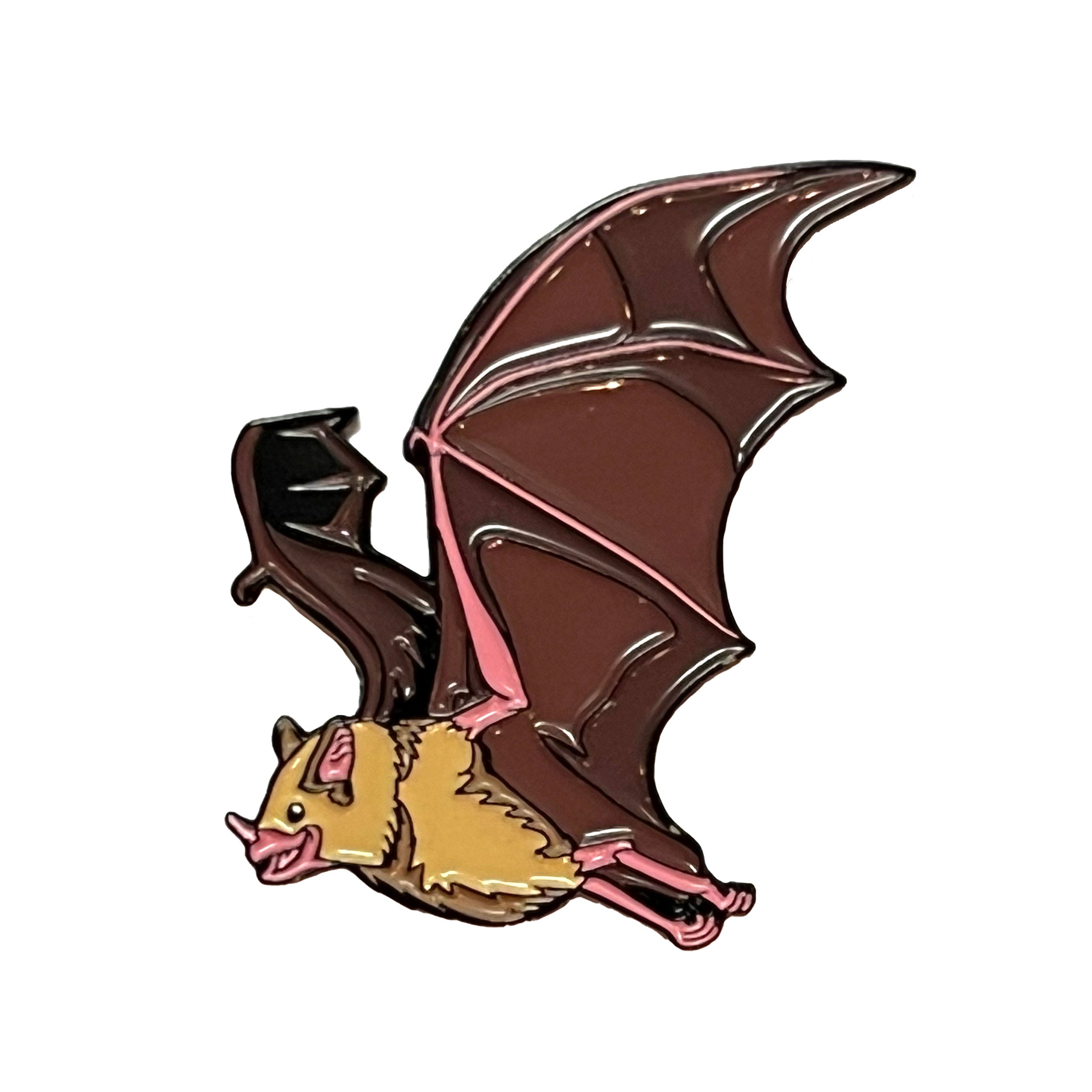 Mexican Long-nosed Bat enamel pin | Peppermint Narwhal - Conservation ...